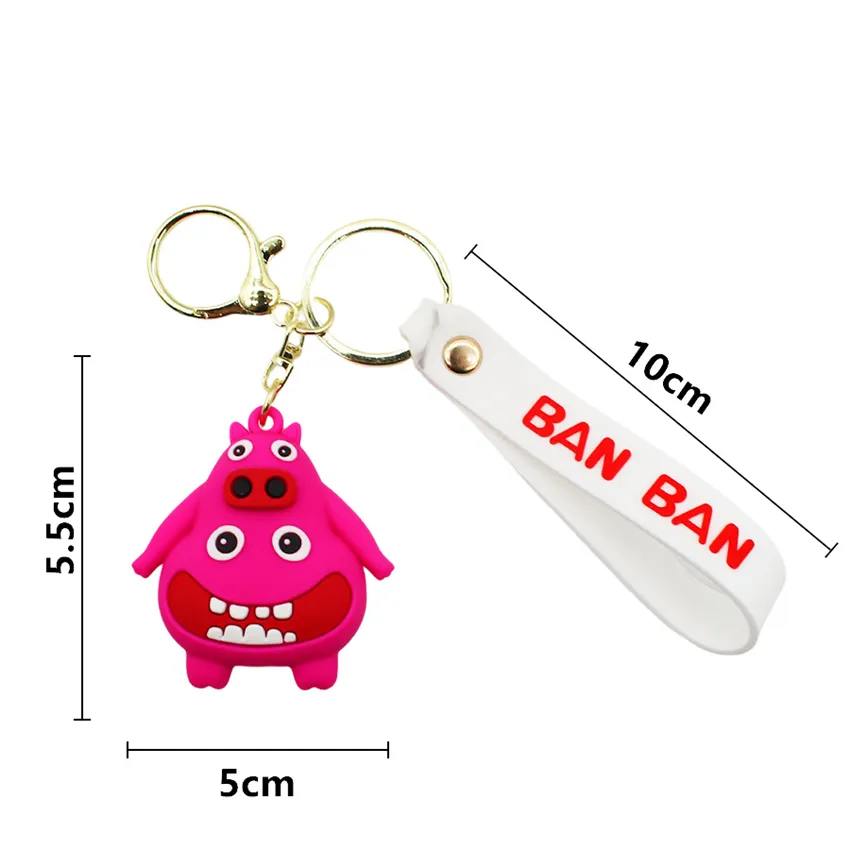 Plush Charm Keychain For Banban Kindergarten Anime Cartoon Carrol Boyes ...