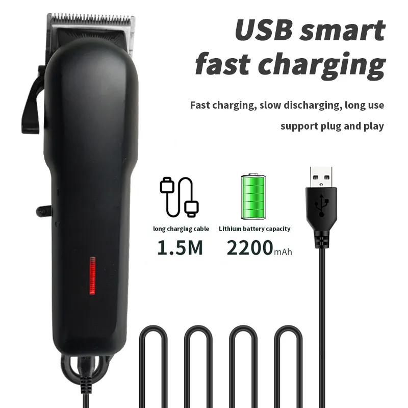 DHgate.com:Professional Hair Clipper Electric Clipper USB Charging Hair ...