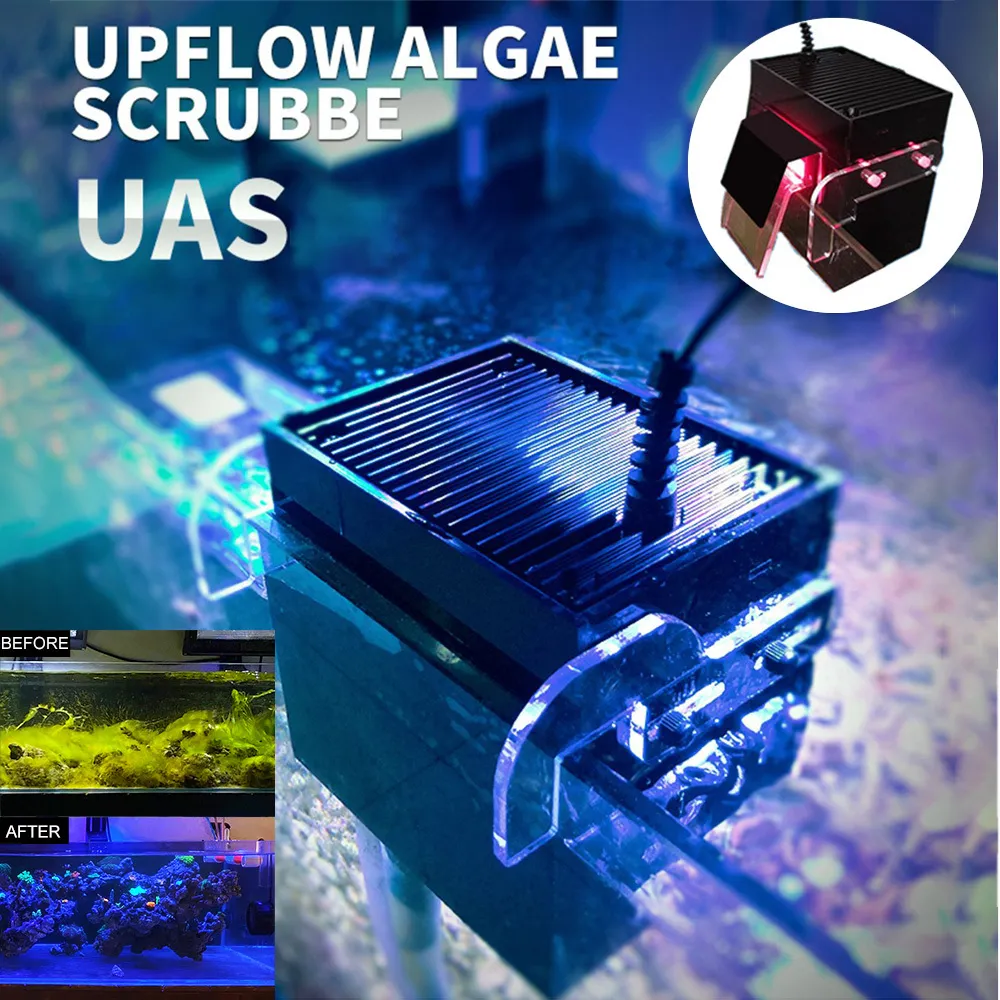External Algae Box Marine Balance Aquarium Filter for Bedroom Water ...