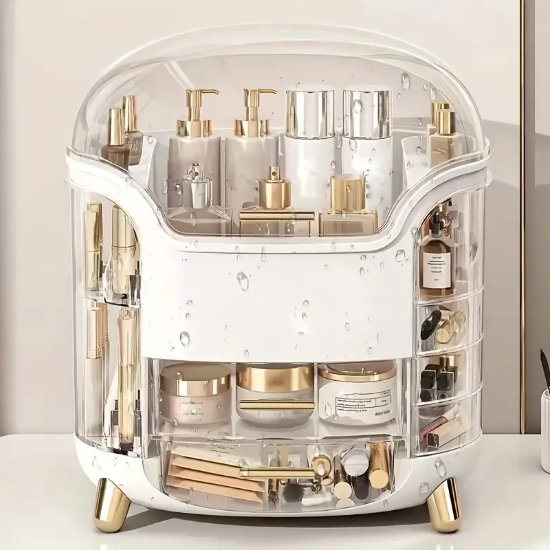 DHgate.com:Multifunctional Clear Makeup Organizer Box, Dustproof ...