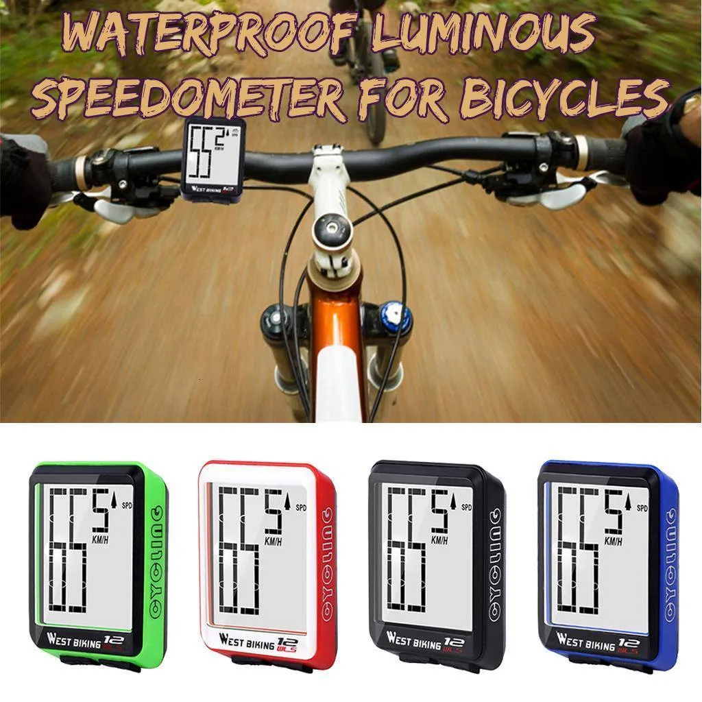 DHgate.com:2024Waterproof Bike Computer, Luminous LCD Display, Real ...