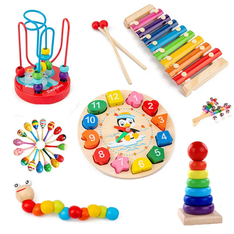 Wholesale Eight Tone Box Bell Model Clock Early Education Toy Teaching ...