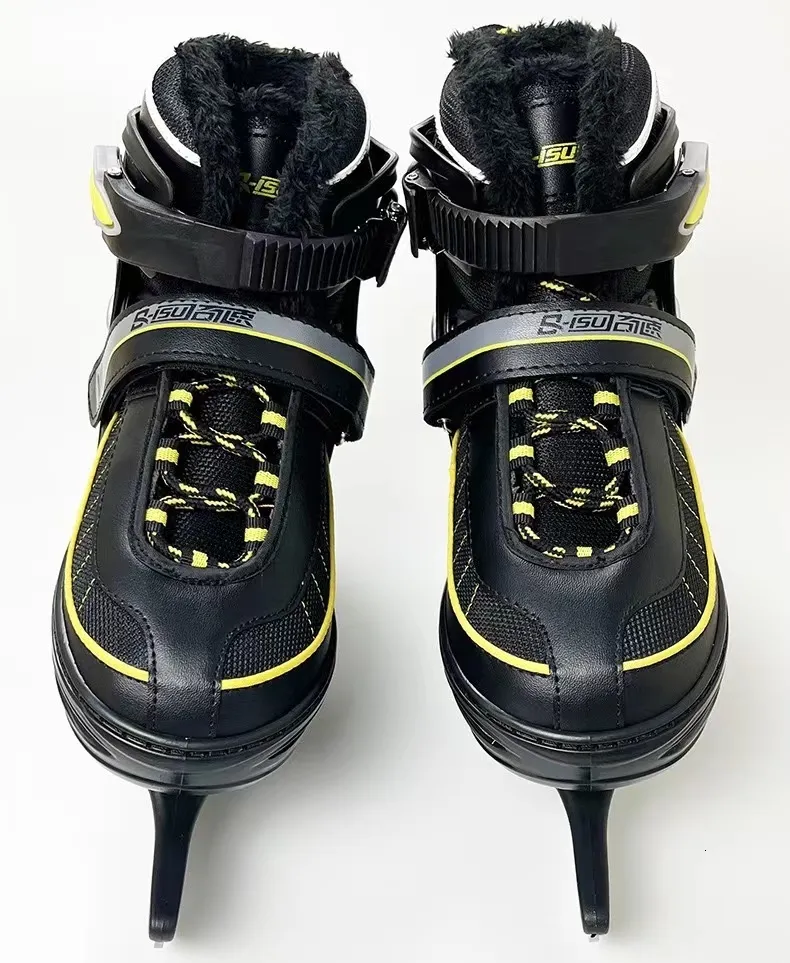 Adjustable Figure Adult Ice Skates With Fleece Lining, Thickened Blade ...