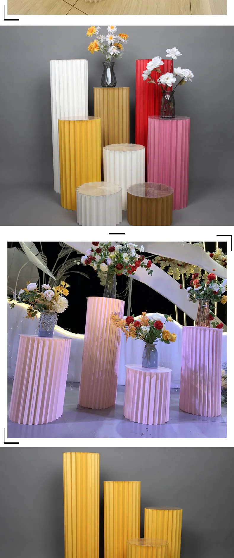 Roman Column Folding Pillar For Wedding Event Decor And Window Layout ...