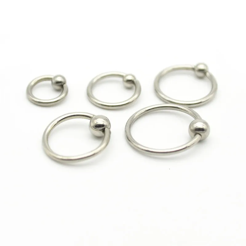 DHgate.com:Stainless Steel Labret, Nose Ring, Tragus, Nipple Piercing Jewelry - 16G 14G, 4mm ...
