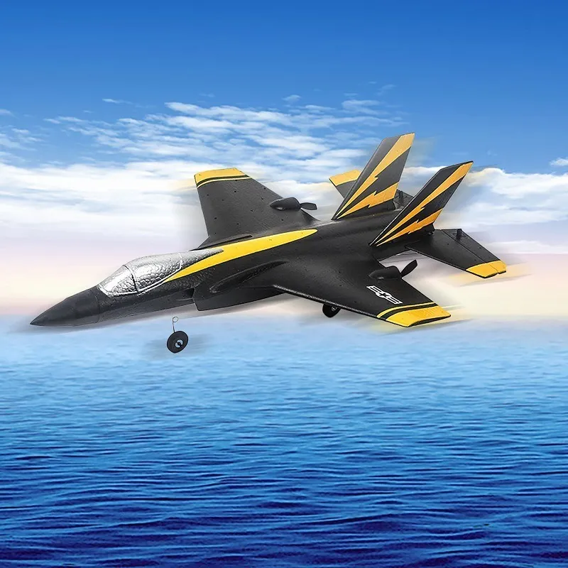 RC Simulated Scaled Down Fighter Jets Four Channels Fixed Wing Foam ...