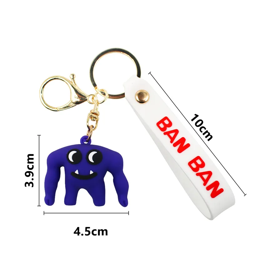 Plush Charm Keychain For Banban Kindergarten Anime Cartoon Carrol Boyes ...