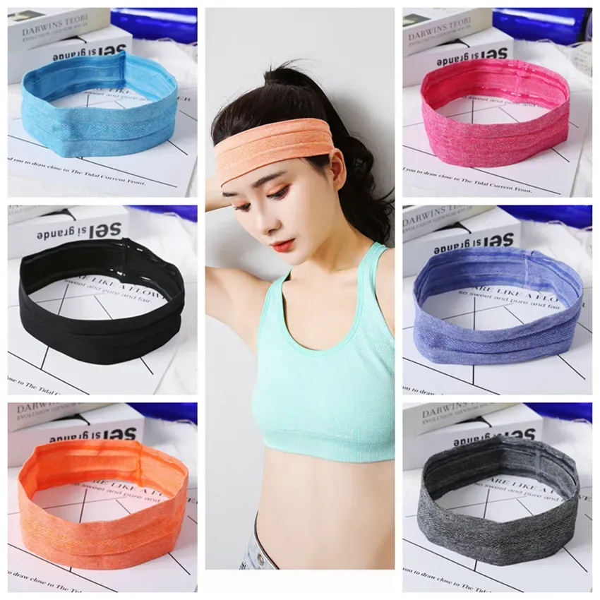 Fitness Sports Headbands for Men and Women, Unisex Elastic Moisture ...