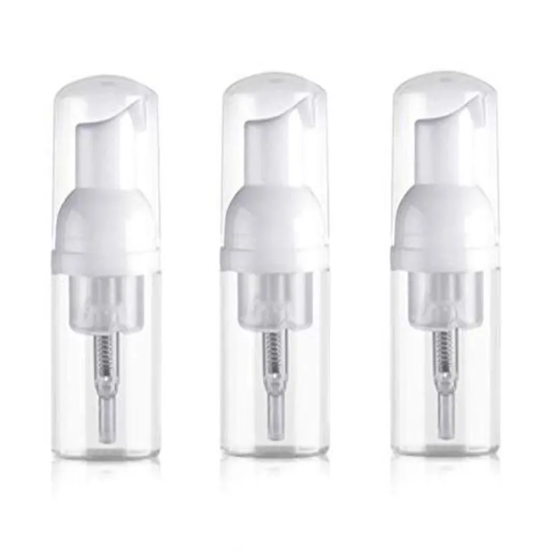 Refillable 30ML/1oz Plastic Foaming Mini Foam Pump Bottles With Pump ...
