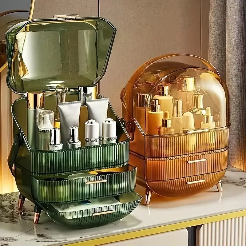 DHgate.com:Clear Acrylic Cosmetic Organizer Box - Dustproof Makeup ...