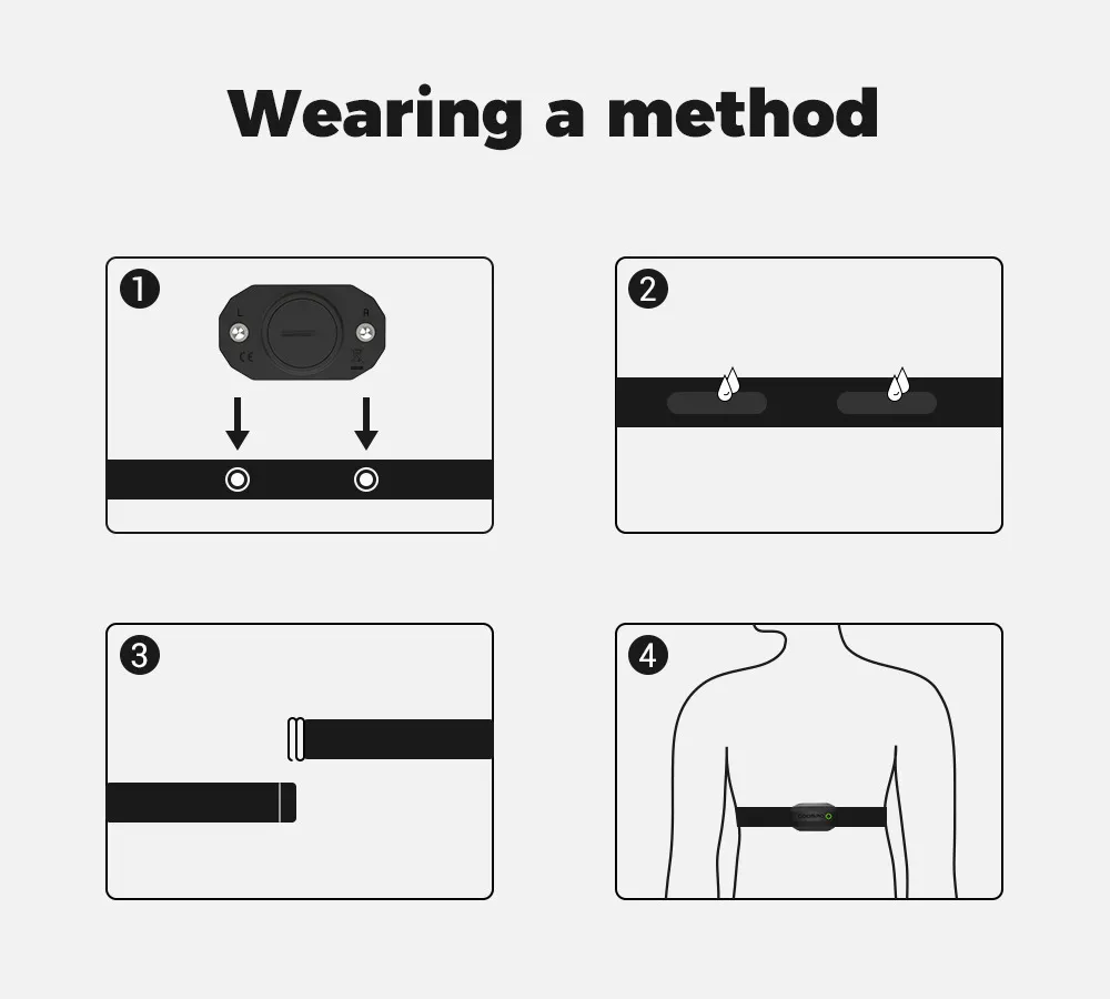 Bike Computer, CooSpo HRM808S IP67 Heart Rate Monitor Strap, Bluetooth ...