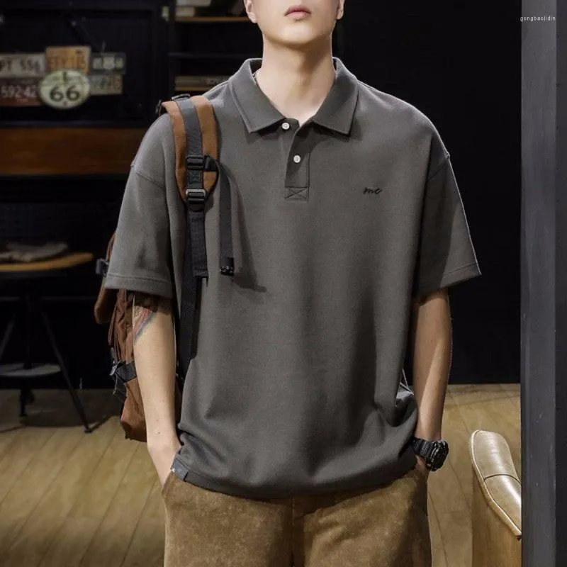 DHgate.com:Mens Casual Polo Shirt, 2023 Harajuku Short Sleeve ...