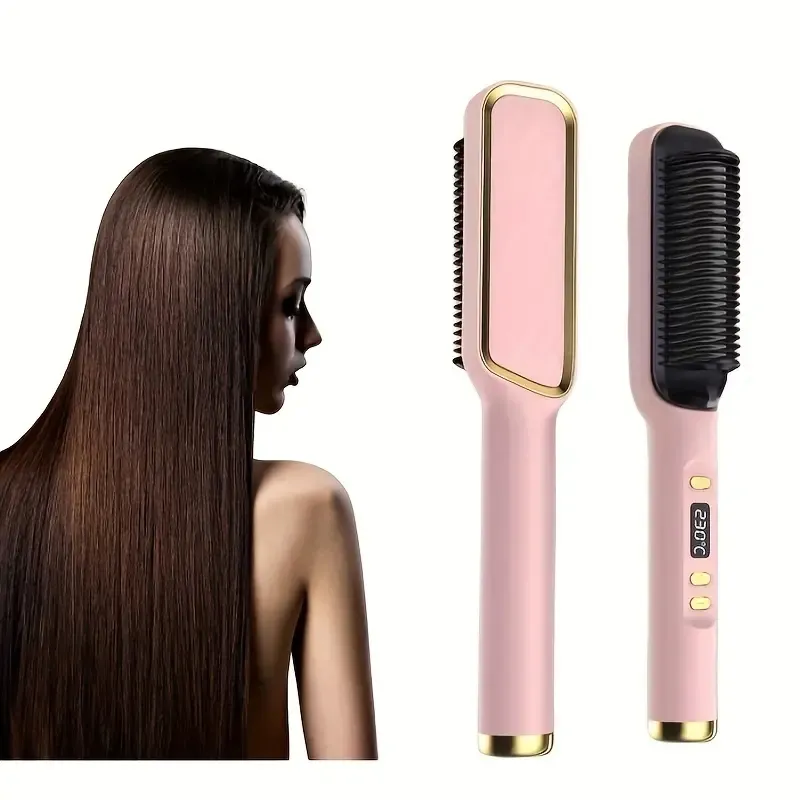 DHgate.com:Multifunctional Hair Straightening and Curling Iron Comb ...
