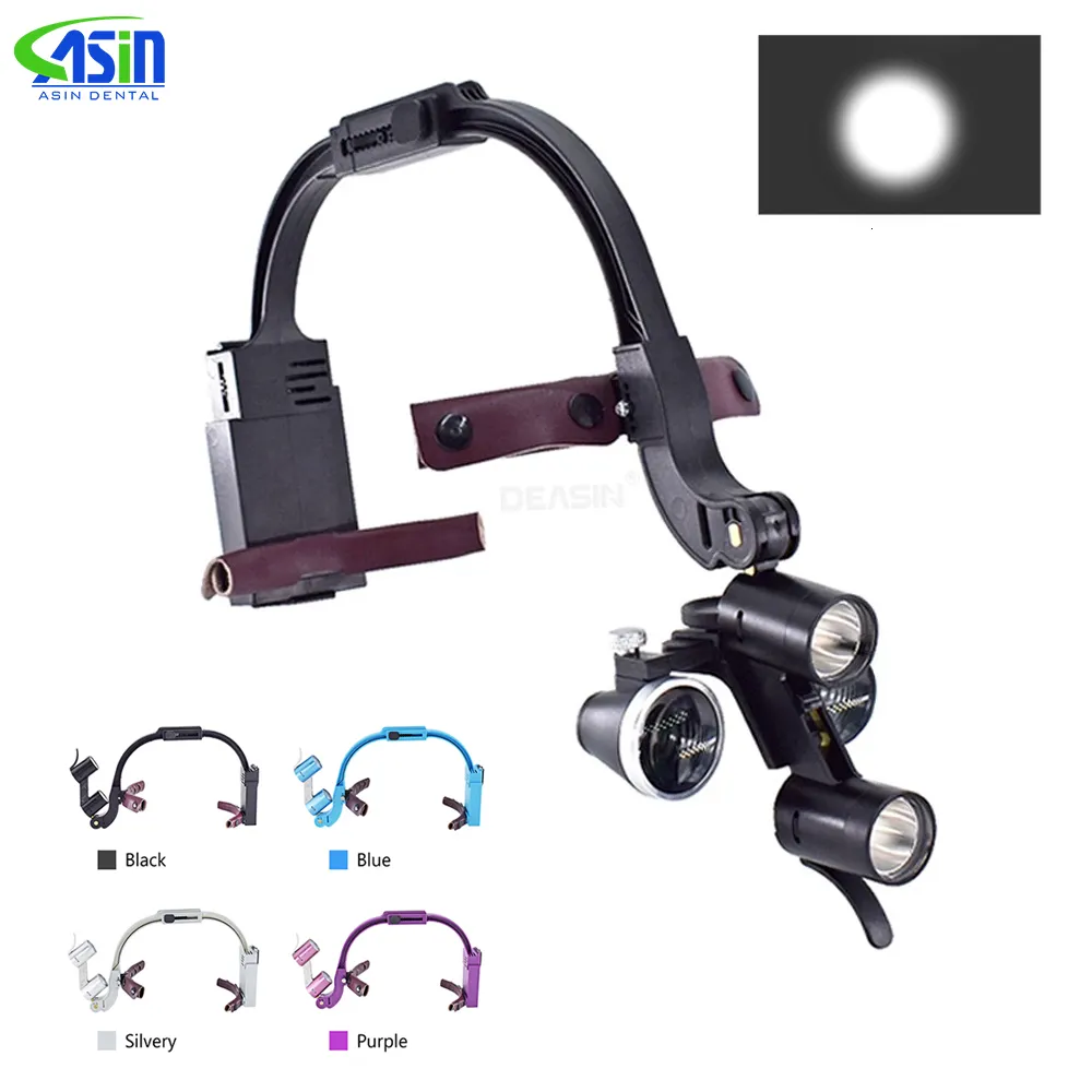 DHgate.com:5X 3.5X Dental LED Headlight with Magnifying Binocular ...