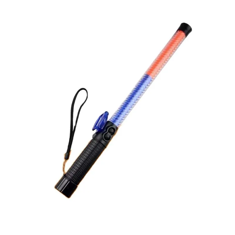 DHgate.com:Rechargeable LED Traffic Batons Light, Double Color Whistle ...