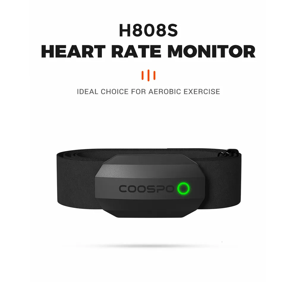 Bike Computer, CooSpo HRM808S IP67 Heart Rate Monitor Strap, Bluetooth ...