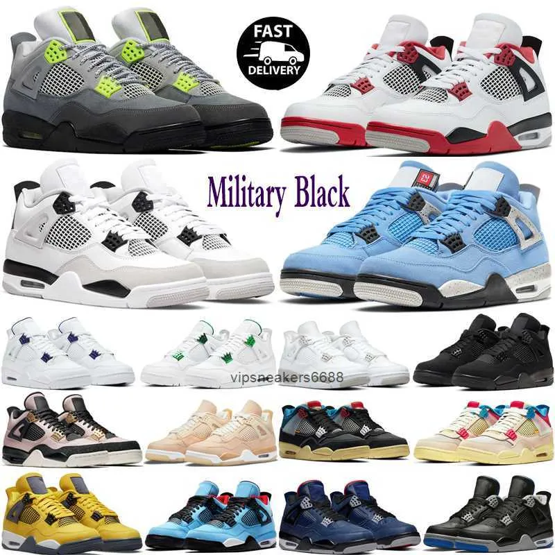 UNC Shimmer Military Black Cat Tattoo Red Canvas 4e Basketball Shoes ...