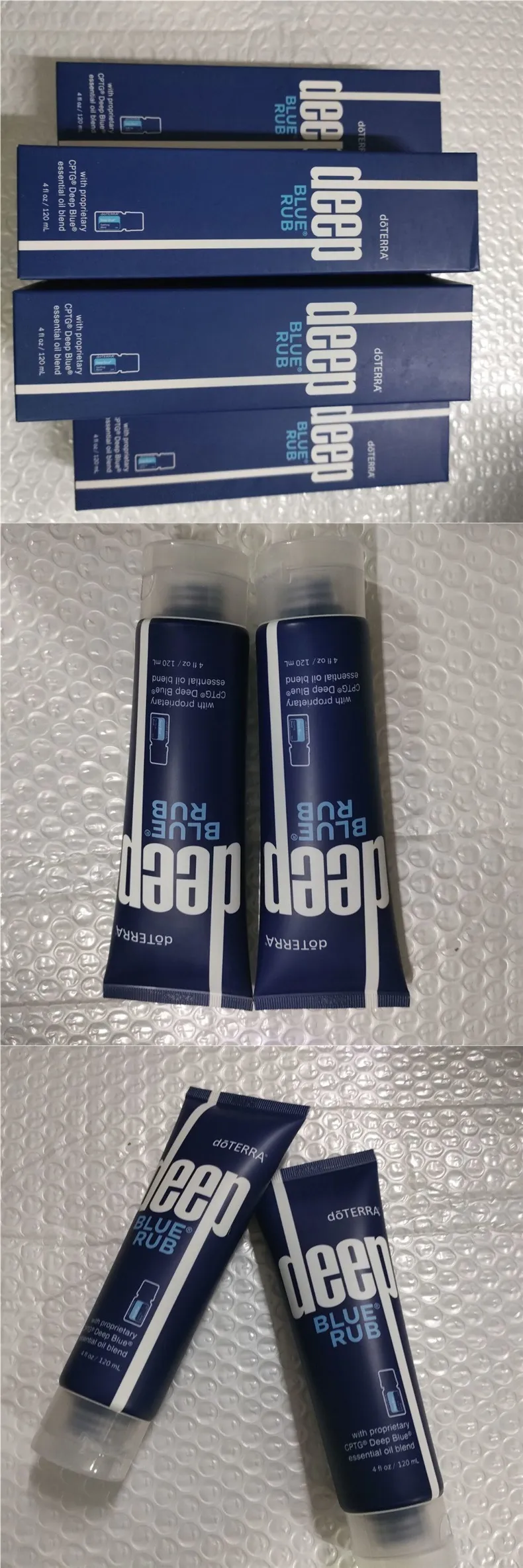 Deep Blue Rub 4oz Cream Foundation Primer Moisturizing Soothing Body ...