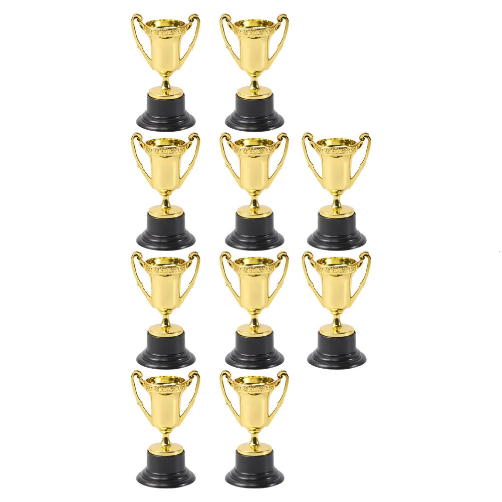 Decorative Objects Figurines: 10-Piece Trophy Cup Soccer Prize Kids ...