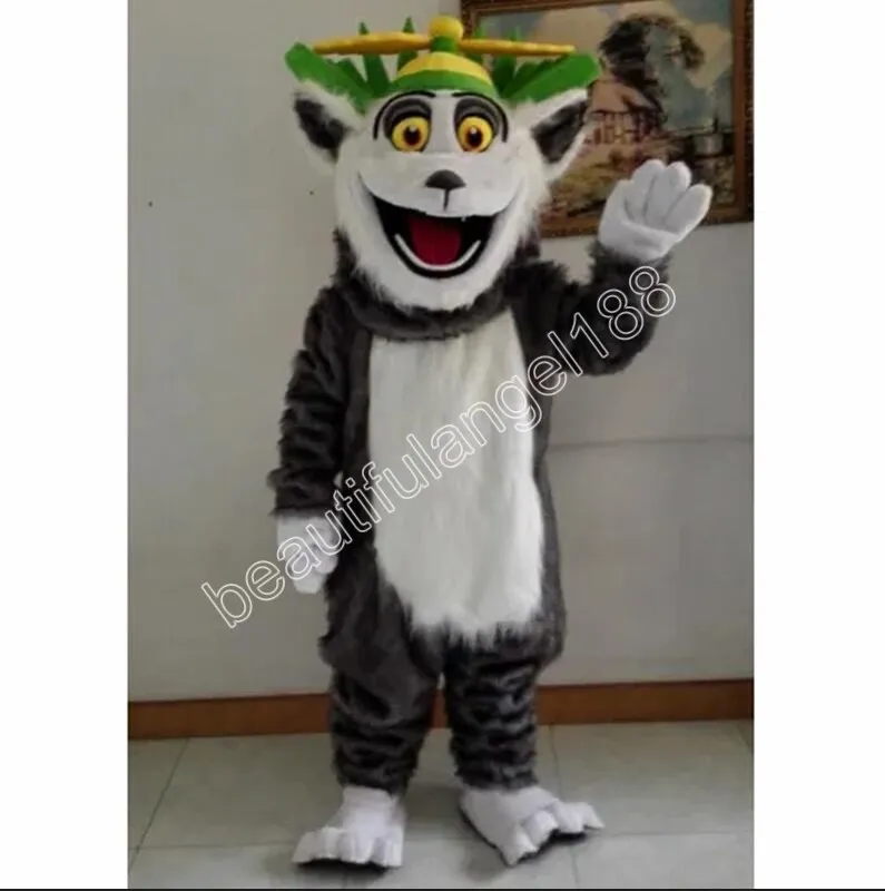 Madagascar Mascot Costume Cartoon Character Outfit For Men Women ...