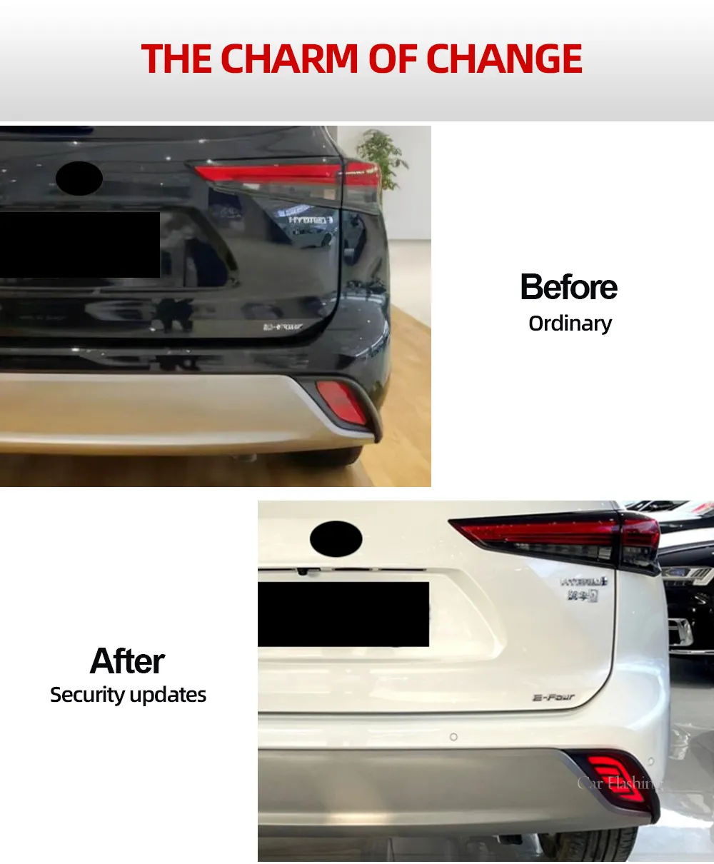 Dynamic LED Kia Seltos Bumper Price Light With Turn Signal Reflector ...