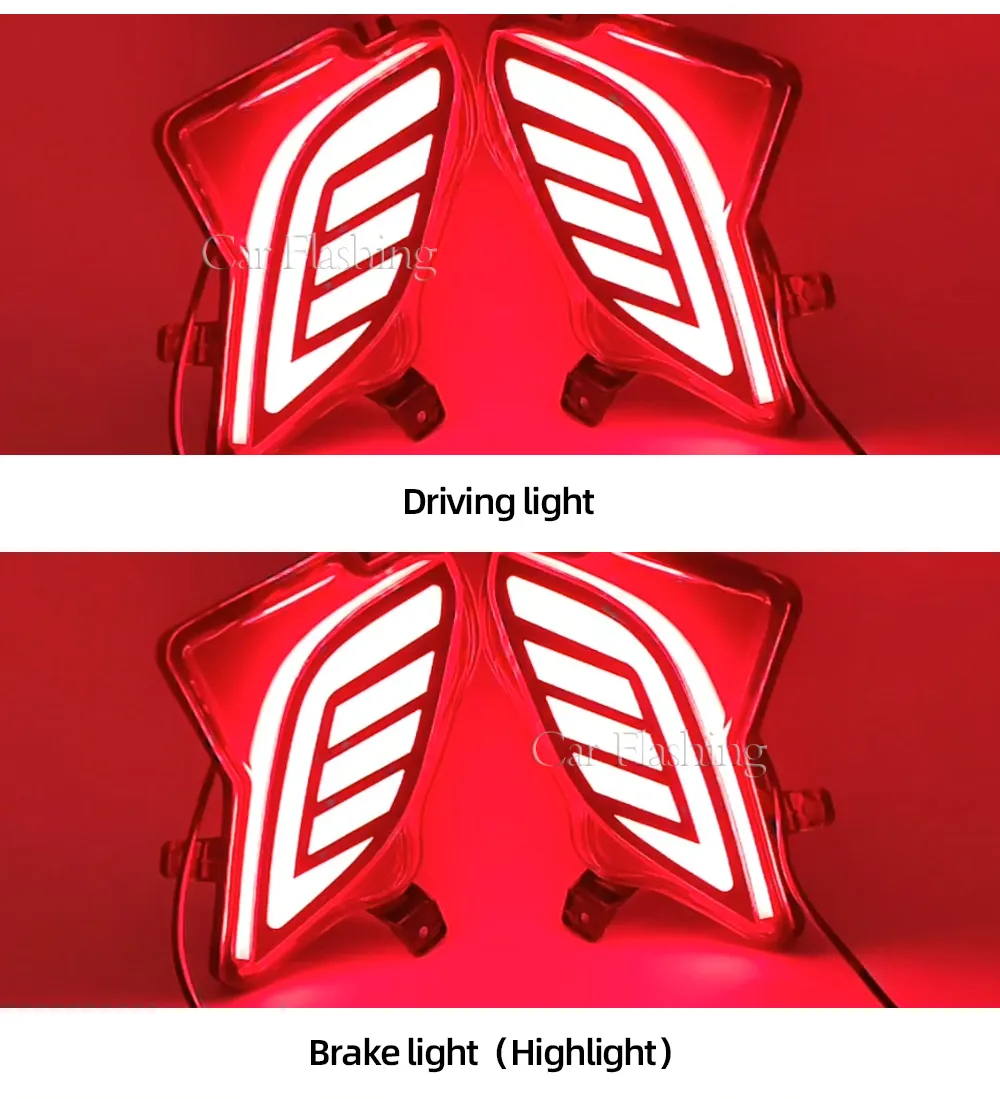 Dynamic LED Kia Seltos Bumper Price Light With Turn Signal Reflector ...