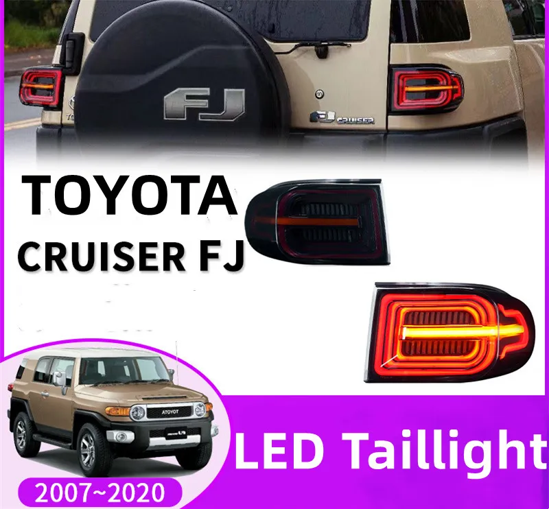 Auto Rear Lamp LED Taillights Assembly For Toyota FJ Cruiser 2007 Brake ...