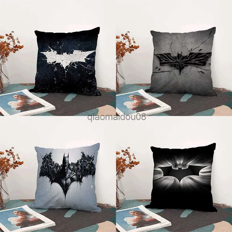 DHgate.com:Batman Black Short Plush Double-Sided Decorative Throw ...