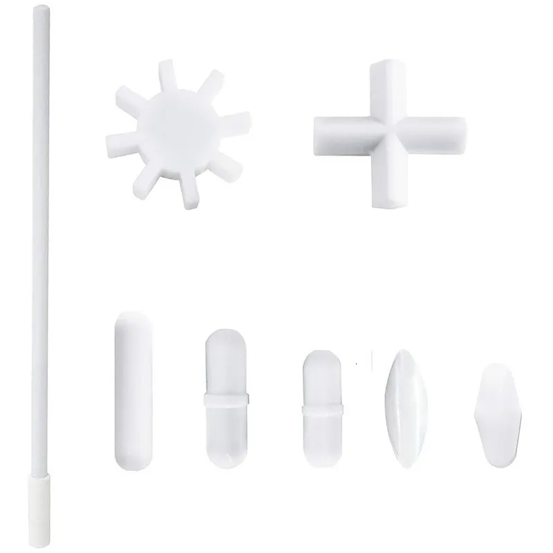 Magnetic Stirrer Bars with Retriever - PTFE Stir Bar Mixer Set, Lab ...