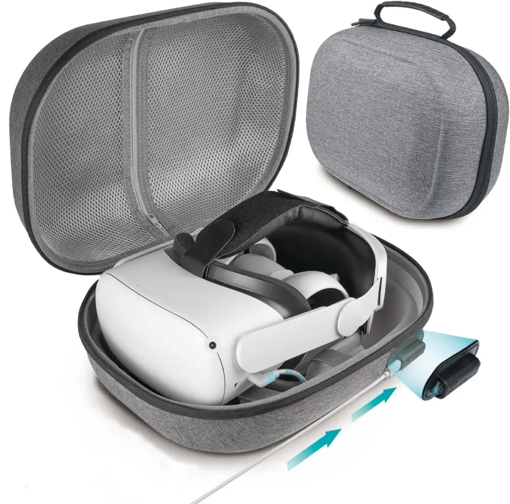 DHgate.com:Oculus Quest 2 Carrying Case, Hard Travel Case with Charging ...