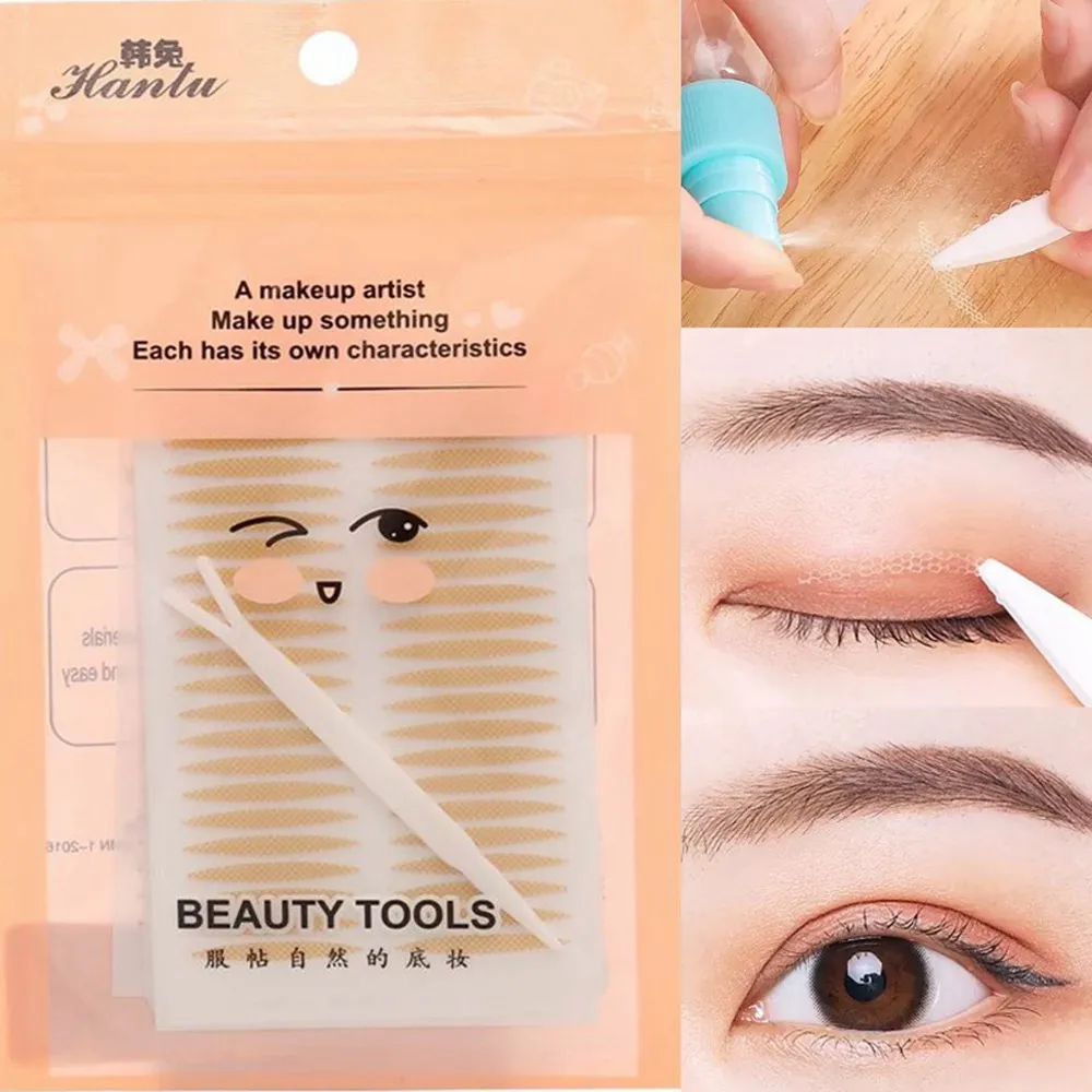Eyeliner Sticker Strips Set Invisible Eye Lift Tape, Lace Double Eyelid ...