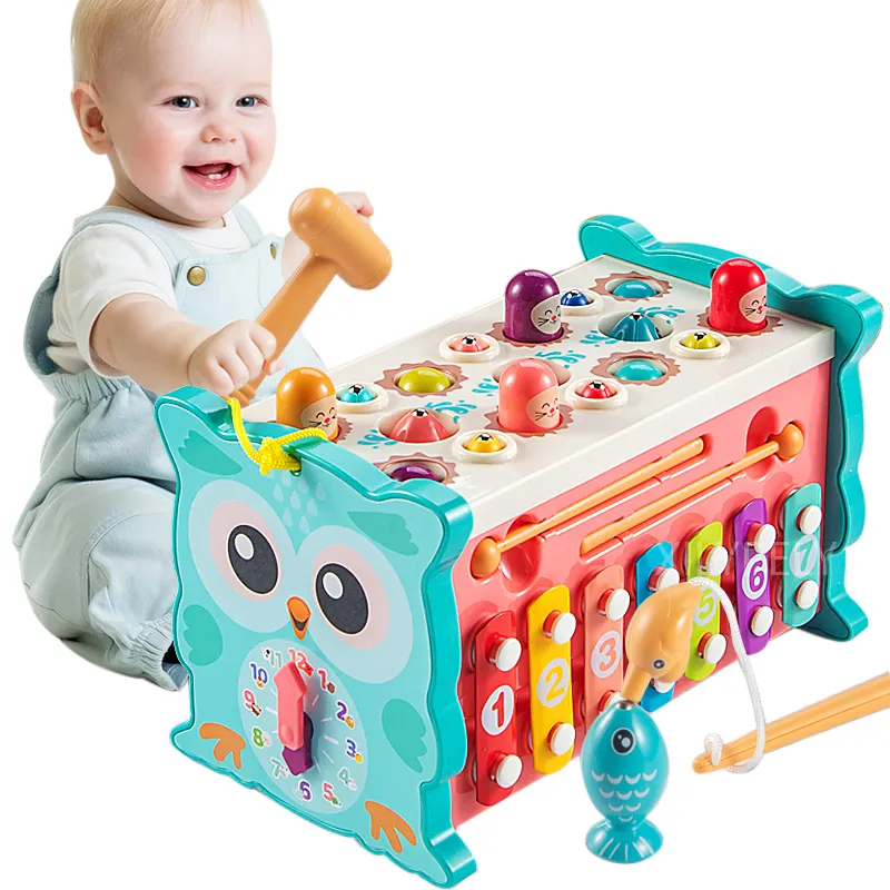 8in1 Baby Educational Kids Learning Education Games Montessori Sensory Toy 1 2 3 4 230816