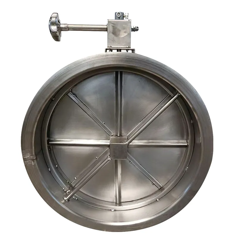 Wholesale Stainless Steel Four Leaf Blade Multi Leaf Gear Control Valve ...