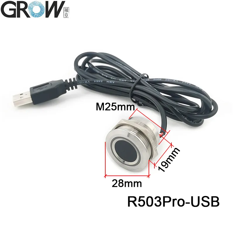 GROW R503Pro Capacitive Fingerprint Module Sensor Scanner For Access ...