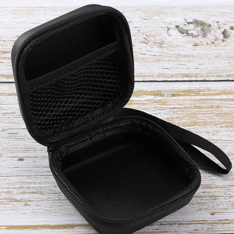 DHgate.com:Mini Zipper Square Earphone Storage Case Portable Earbud ...