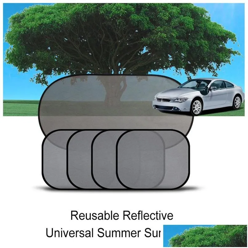 Magnetic Mesh Car Sunshade, Breathable Windshield Window Sun Shade ...