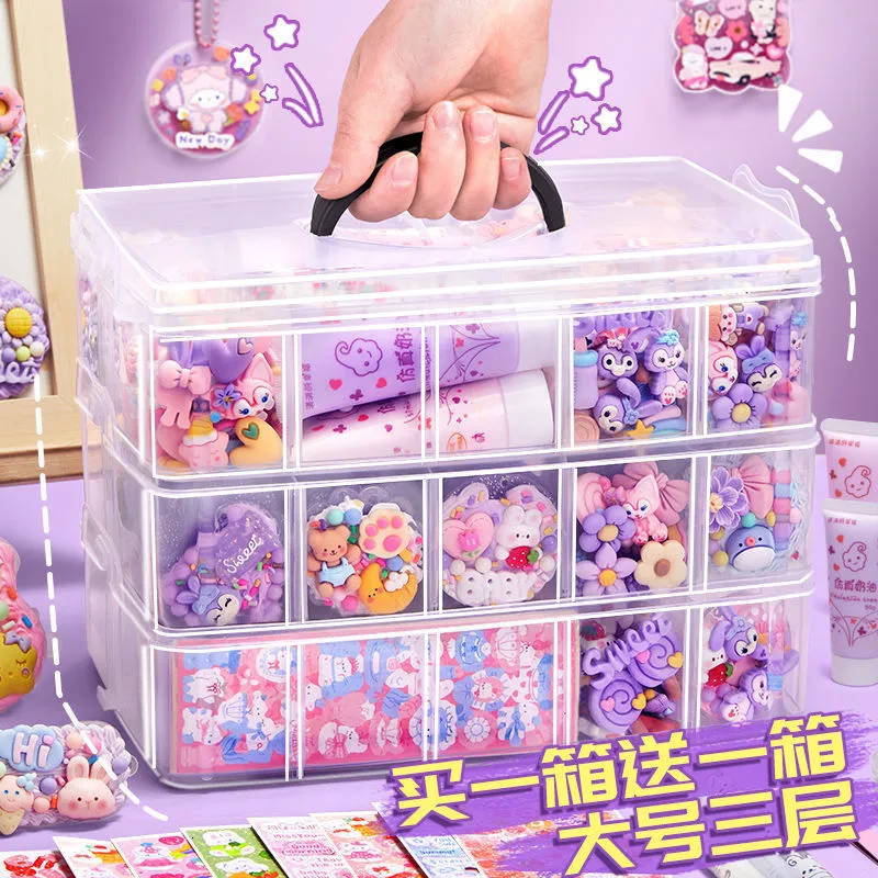 DHgate.com:Cream Glue DIY Cucka Stickers Set for Girls - Handmade DIY ...