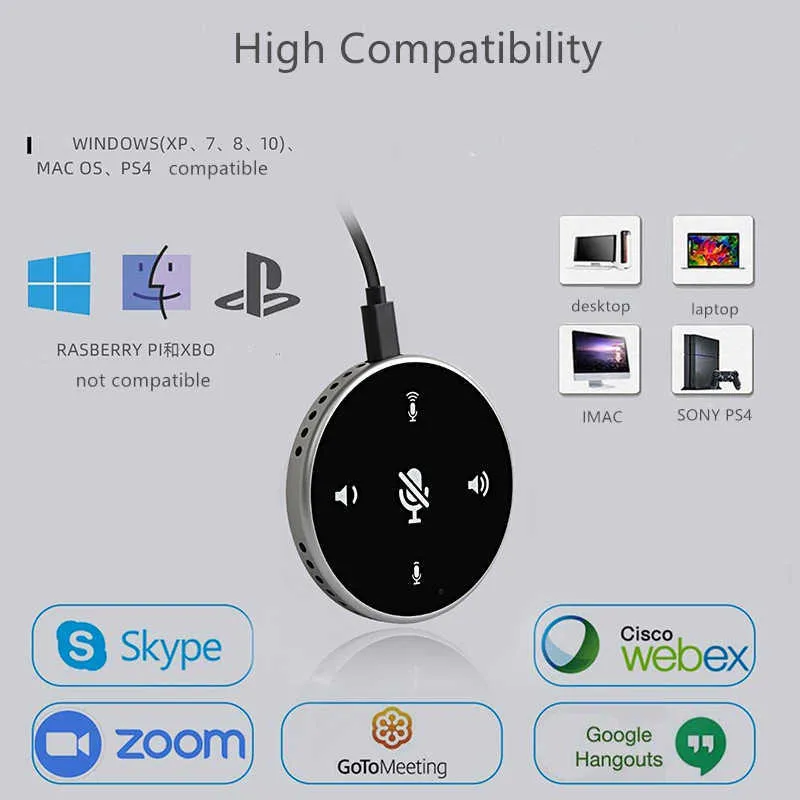 Microphones 2021 Hot Sell USB Desktop Microphone Studio Professional ...