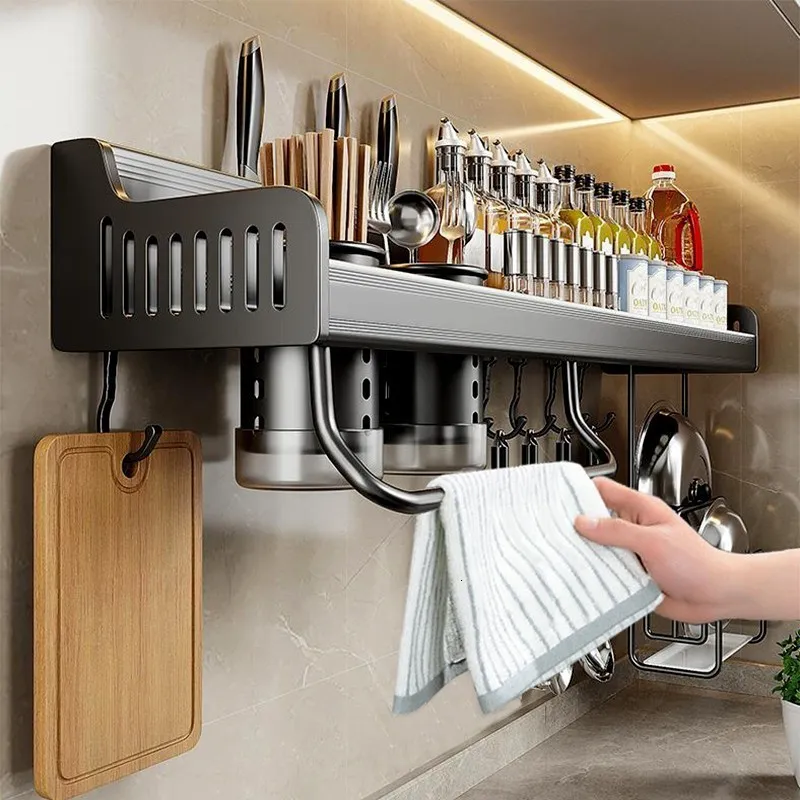 DHgate.com:Space-Saving Kitchen Organizer: Wall-mounted Spice Racks ...