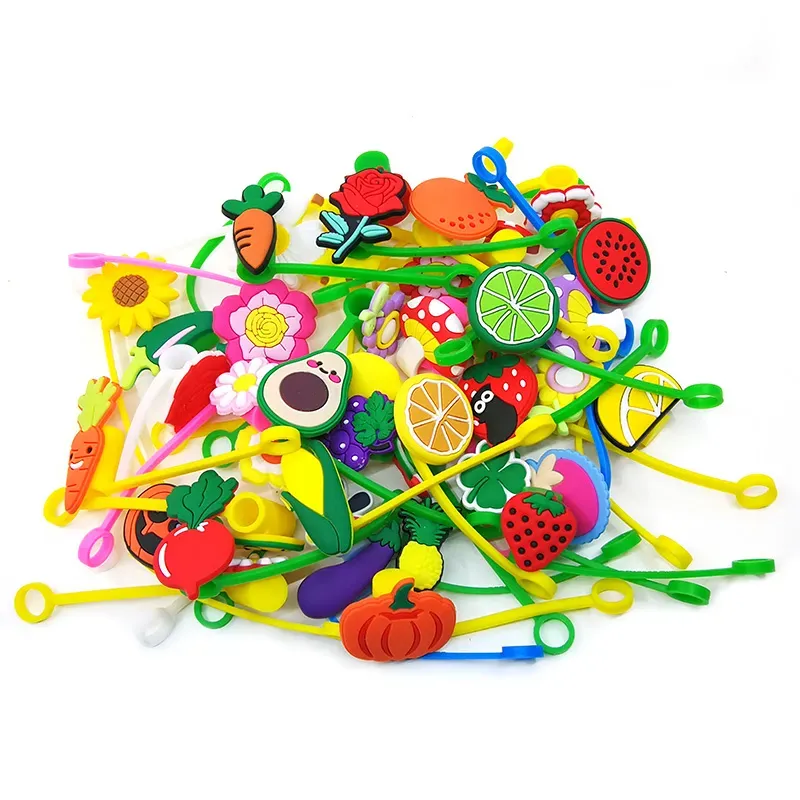DHgate.com:Silicone Straw Toppers: Reusable Splash Proof Drinking Dust ...