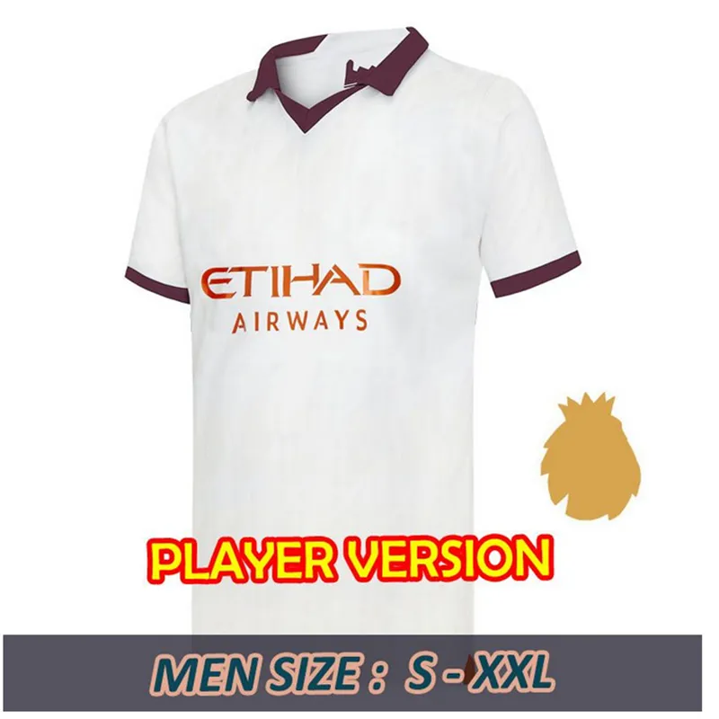 Fans Soccer Jersey 2024 Erling Haaland, Kevin De Bruyne, Phil Foden ...