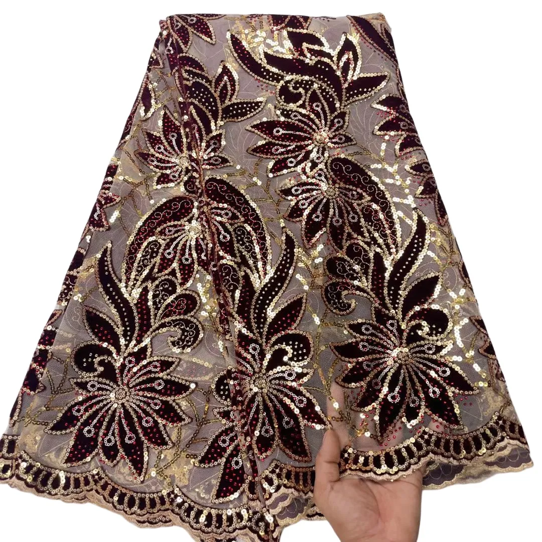 DHgate.com:5 Yards Tulle Flannel Sequins Lace Rhinestones Evening Dress ...