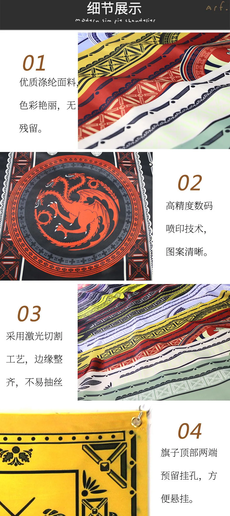 Decorative Banners Lotr Flag Set: Gothmog, Angmar, IronHills, Erebor ...