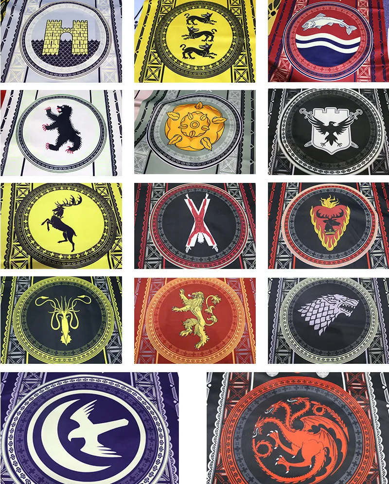 Decorative Banners Lotr Flag Set: Gothmog, Angmar, IronHills, Erebor ...