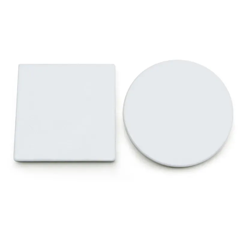 Sublimation Coaster Blanks | White Ceramic Cup Coaster DIY Printing ...