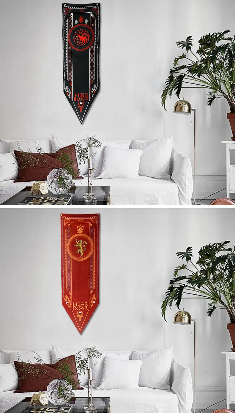 Decorative Banners Lotr Flag Set: Gothmog, Angmar, IronHills, Erebor ...