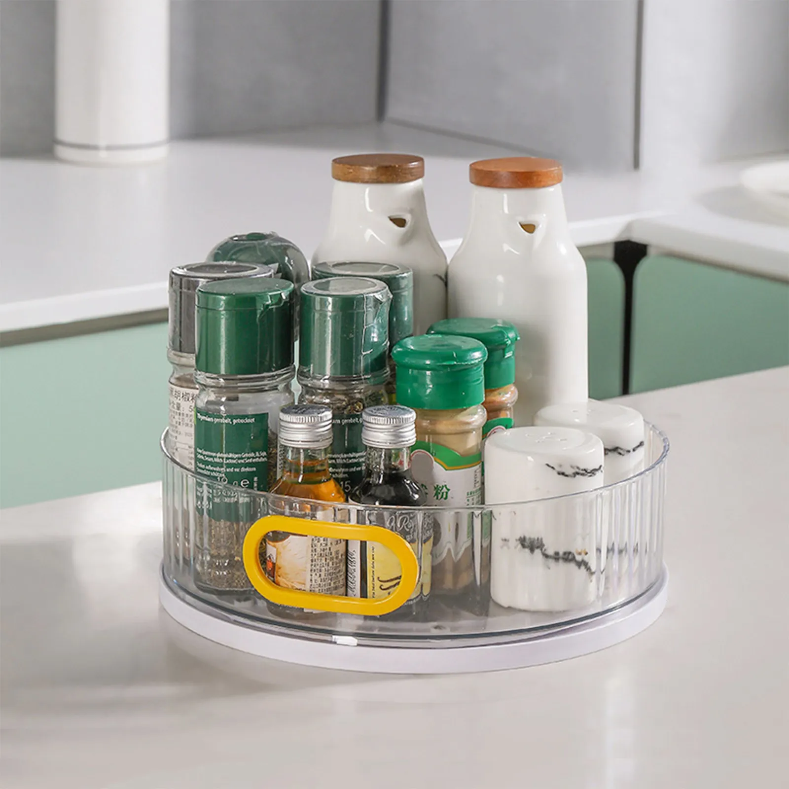 DHgate.com:360 Degree Rotating Spice Rack Organizer, Cosmetic Makeup ...