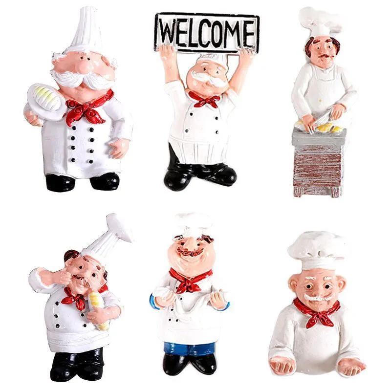 DHgate.com:3D Resin Chef Cook Bread Refrigerator Magnet, Home Kitchen ...