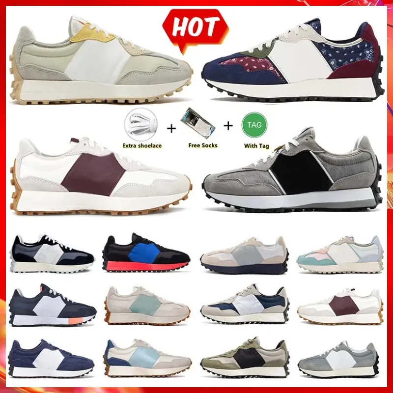 DHgate.com:2024 Designer 327 Running Shoes - Sporty Angora Sneakers For ...