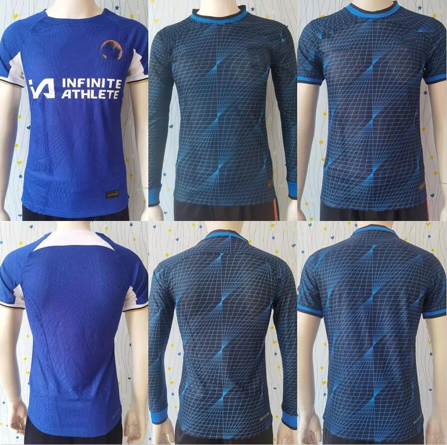 نسخة لاعب Nkunku Mudryk CFC Soccer Jerseys 2023 2024 Jackson Enzo ...